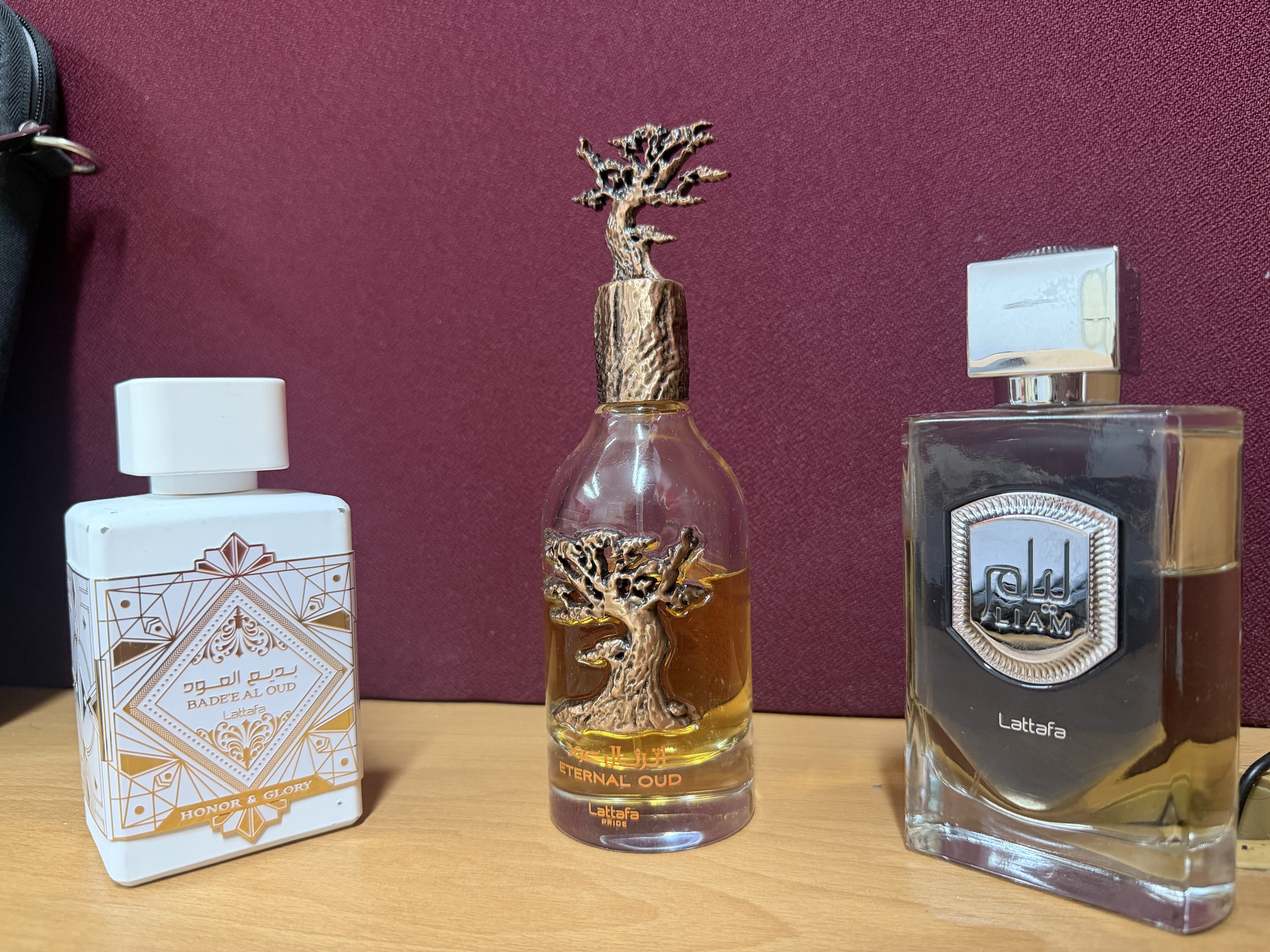 Lattafa Perfumes - Badee Al Oud, Eternal Oud, Liam Grey, Beauty ...