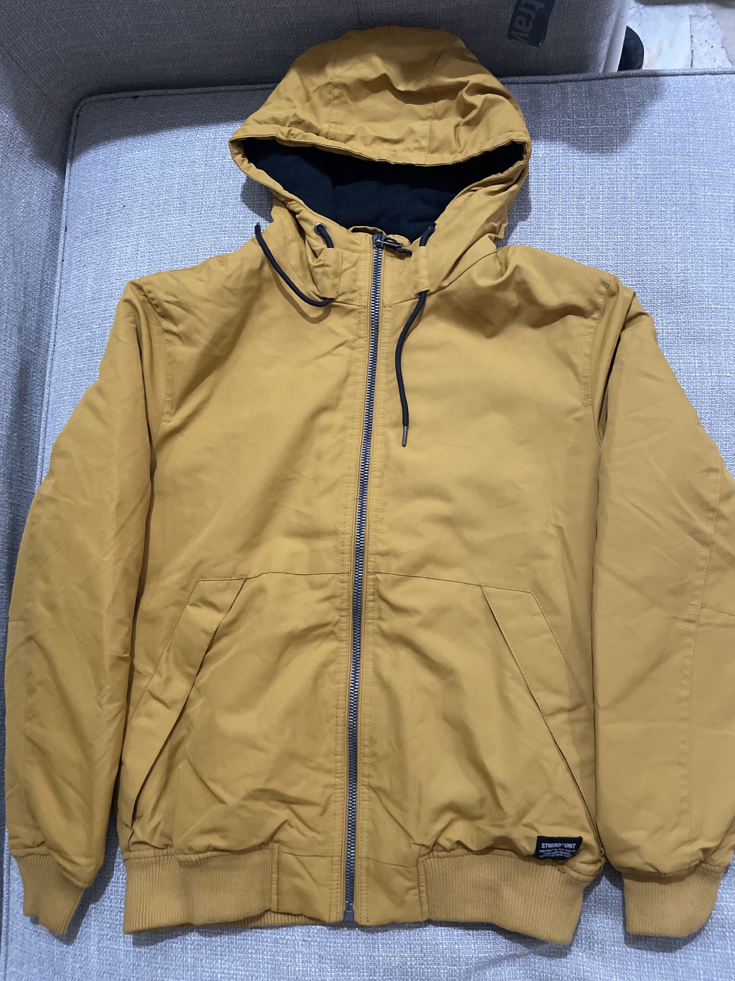 LEFTIES LFTMAN MUSTARD HOOD JACKET, Men's Fashion, Coats, Jackets and ...