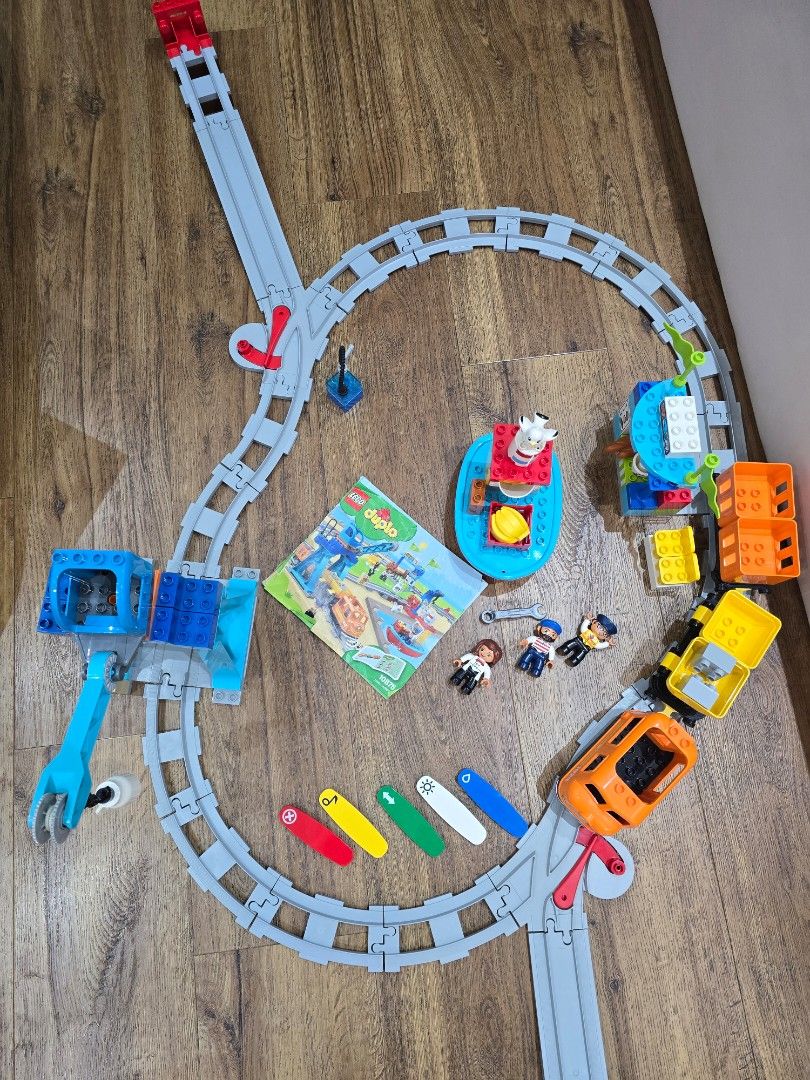 Lego Duplo Cargo Train 10875, Hobbies & Toys, Toys & Games on Carousell