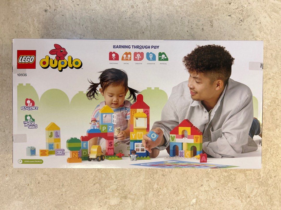 LEGO Duplo 10935 Alphabet Town Building Blocks, Hobbies & Toys, Toys ...