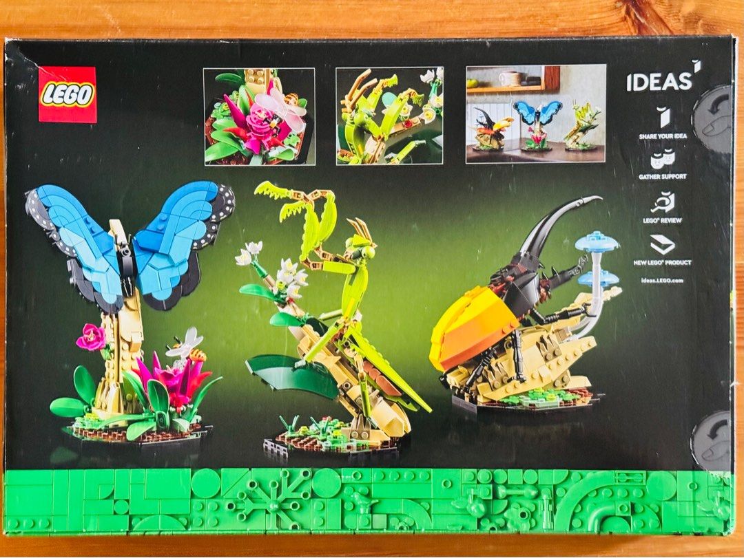 LEGO Ideas The Insect Collection 21342, Hobbies & Toys, Toys & Games on ...