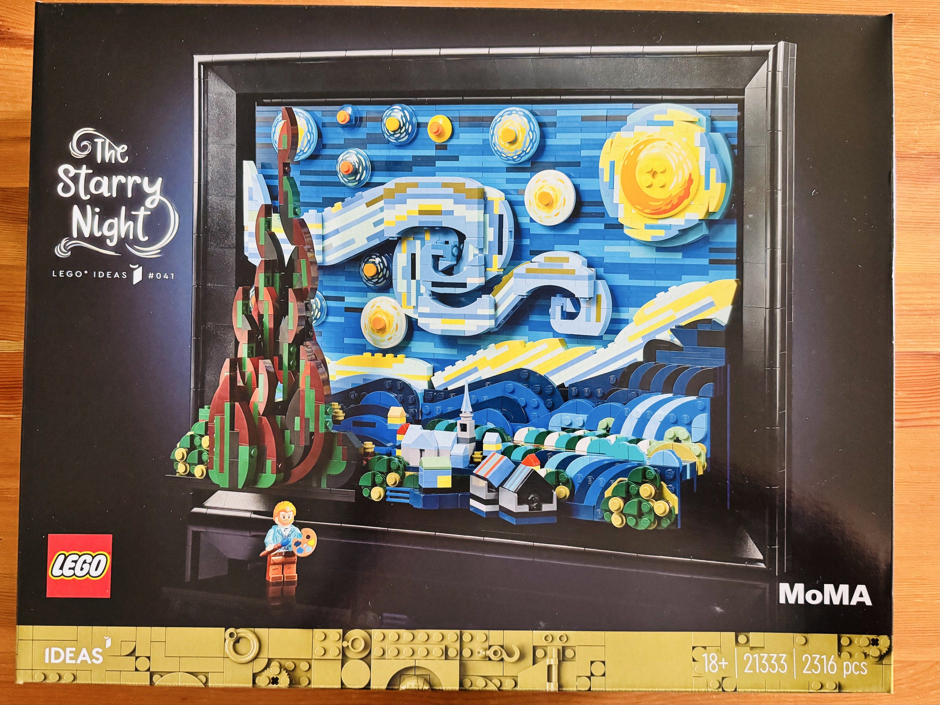 LEGO Ideas Vincent van Gogh - The Starry Night Set 21333, Hobbies ...