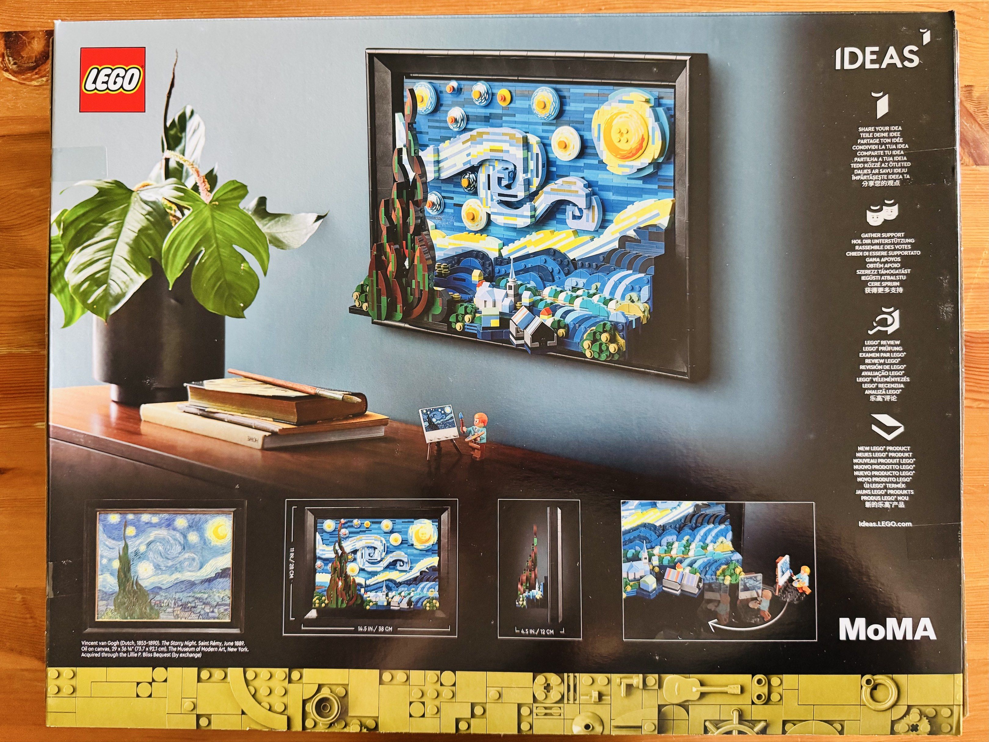 LEGO Ideas Vincent van Gogh - The Starry Night Set 21333, Hobbies ...