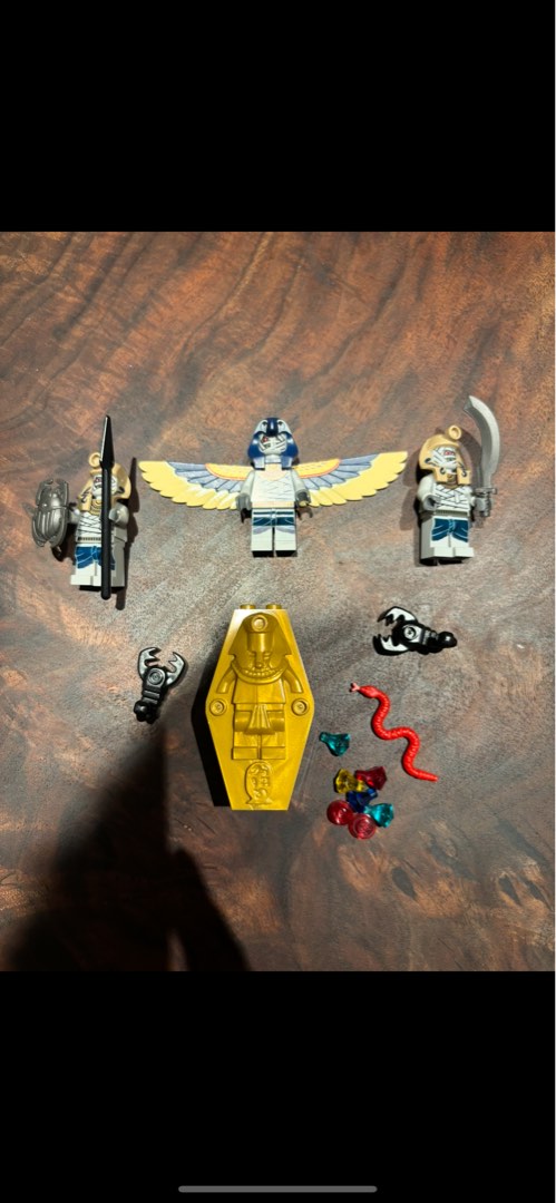 Lego Pharaoh Quest Skeleton Mummy Battle Pack, Hobbies & Toys, Toys ...