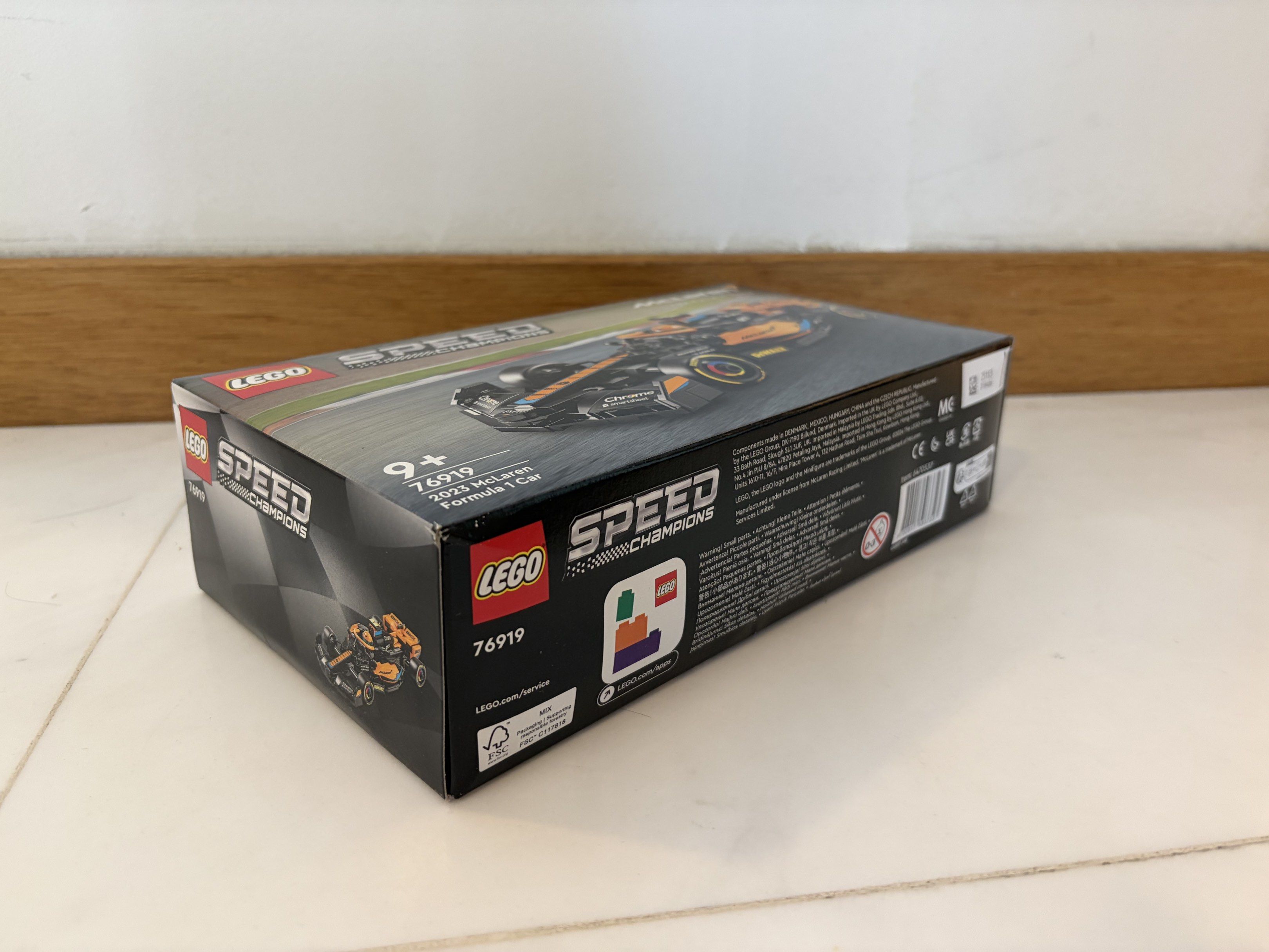 LEGO Speed Champions 2023 McLaren Formula 1 Car, Hobbies & Toys, Toys ...