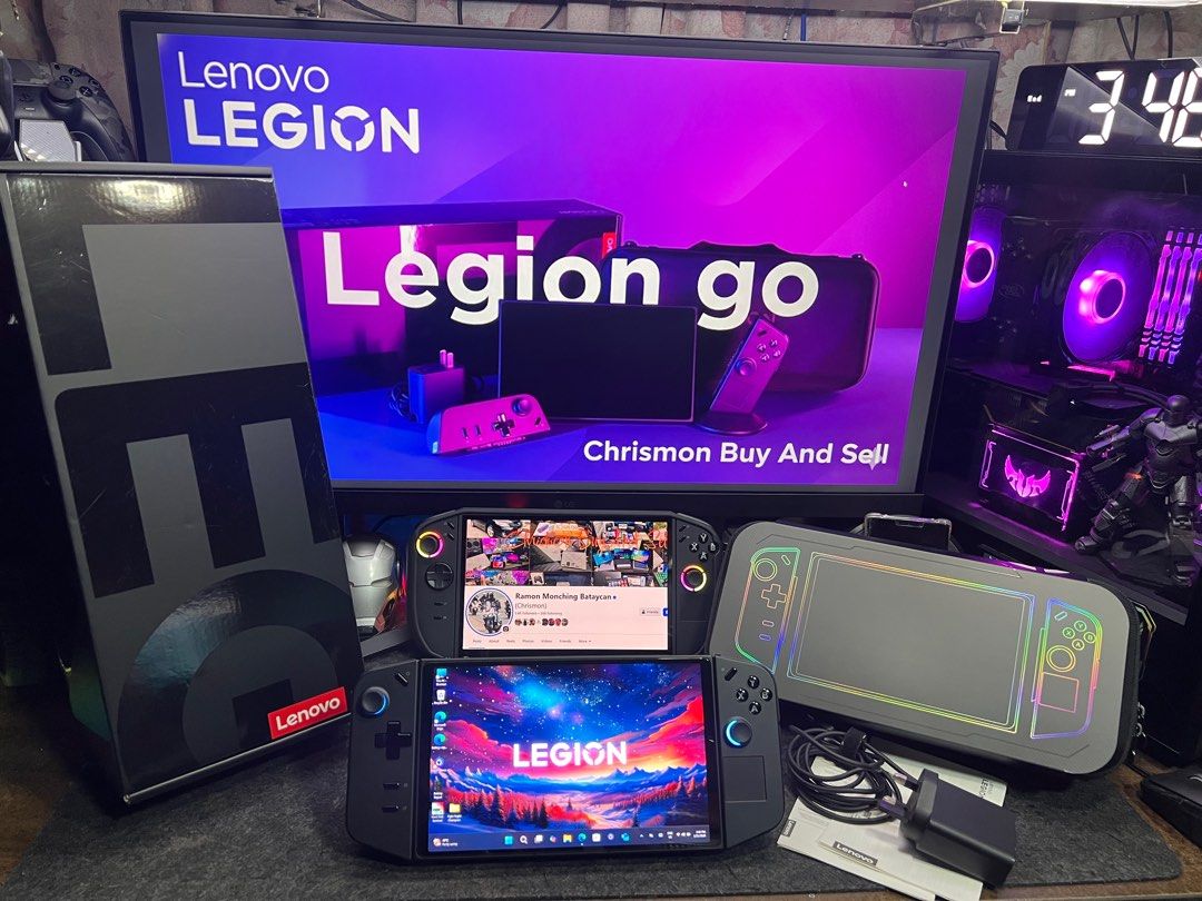 Lenovo Legion Go z1 Extreme 512gb Gaming Handheld Complete, Video ...