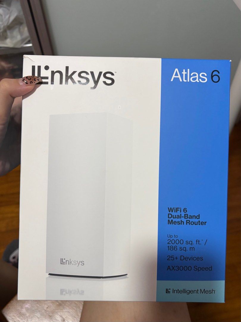 Linksys Atlas 6 Router / AX3000 Router Dual-Band Mesh WiFi 6 MX2001 ...