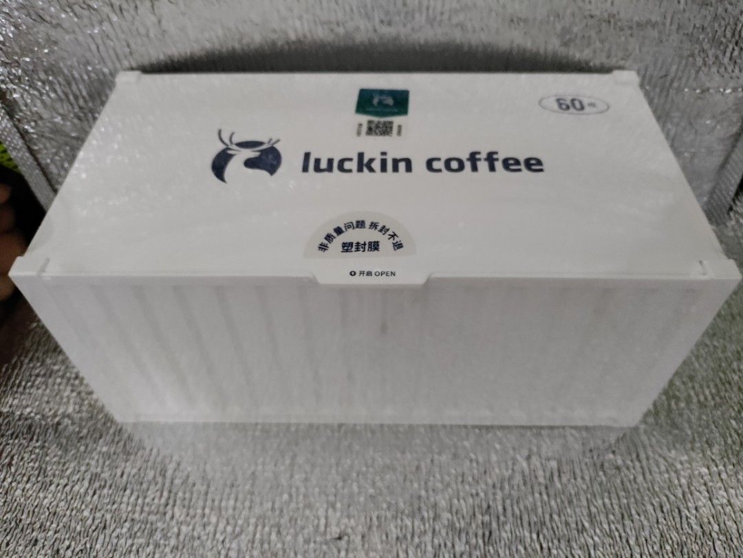 Luckin Coffee Instant Coffee - 60 pcs, Food & Drinks, Beverages on ...