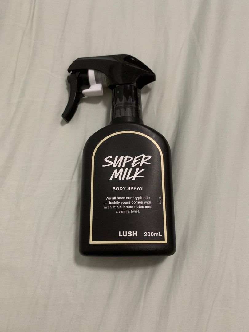 Lush Super Milk Body Spray 200ml, Beauty & Personal Care, Bath & Body ...