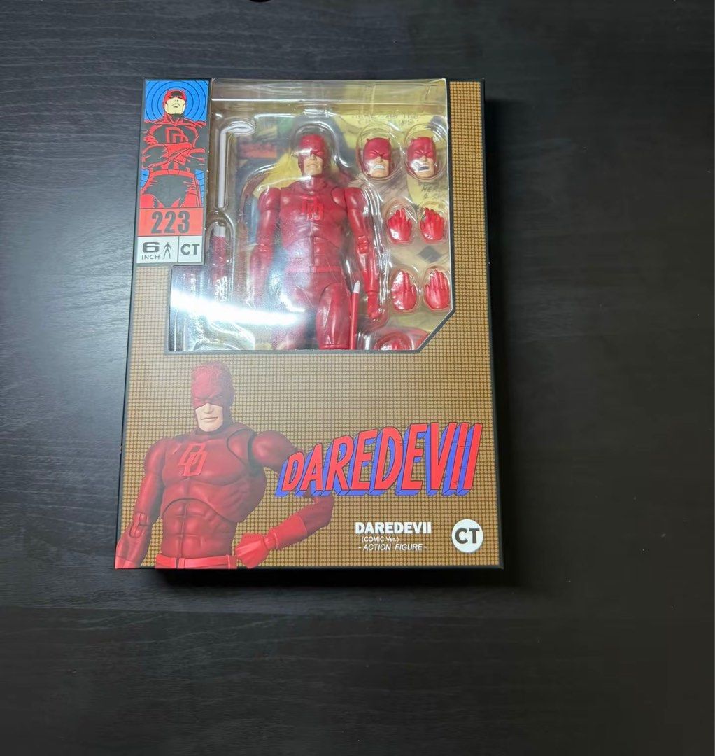 Mafex Daredevil action figure CT toys marvel legends shfiguarts ...