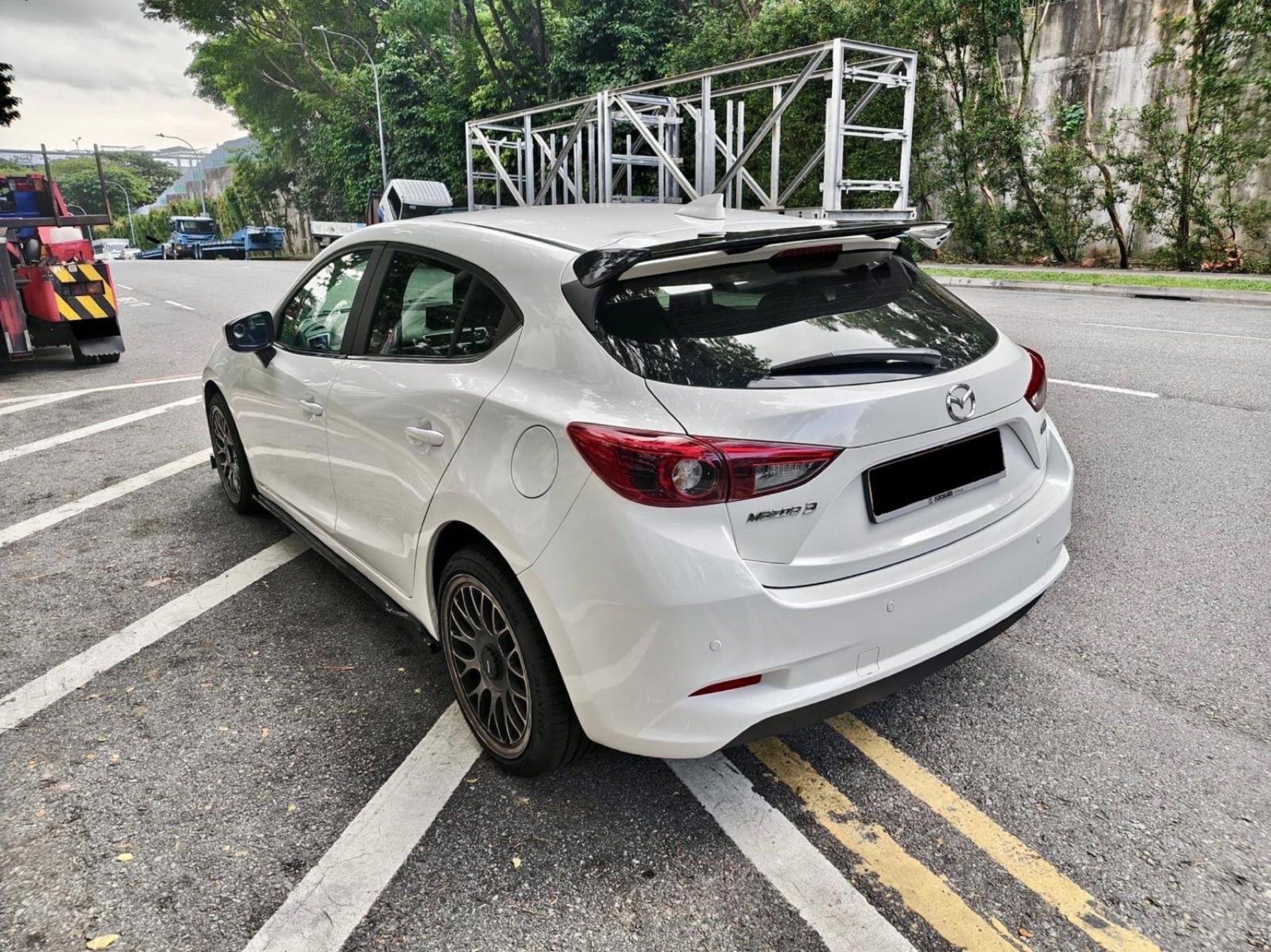 Mazda 3 HB 1.5A Deluxe Sunroof, Cars, Car Rental on Carousell