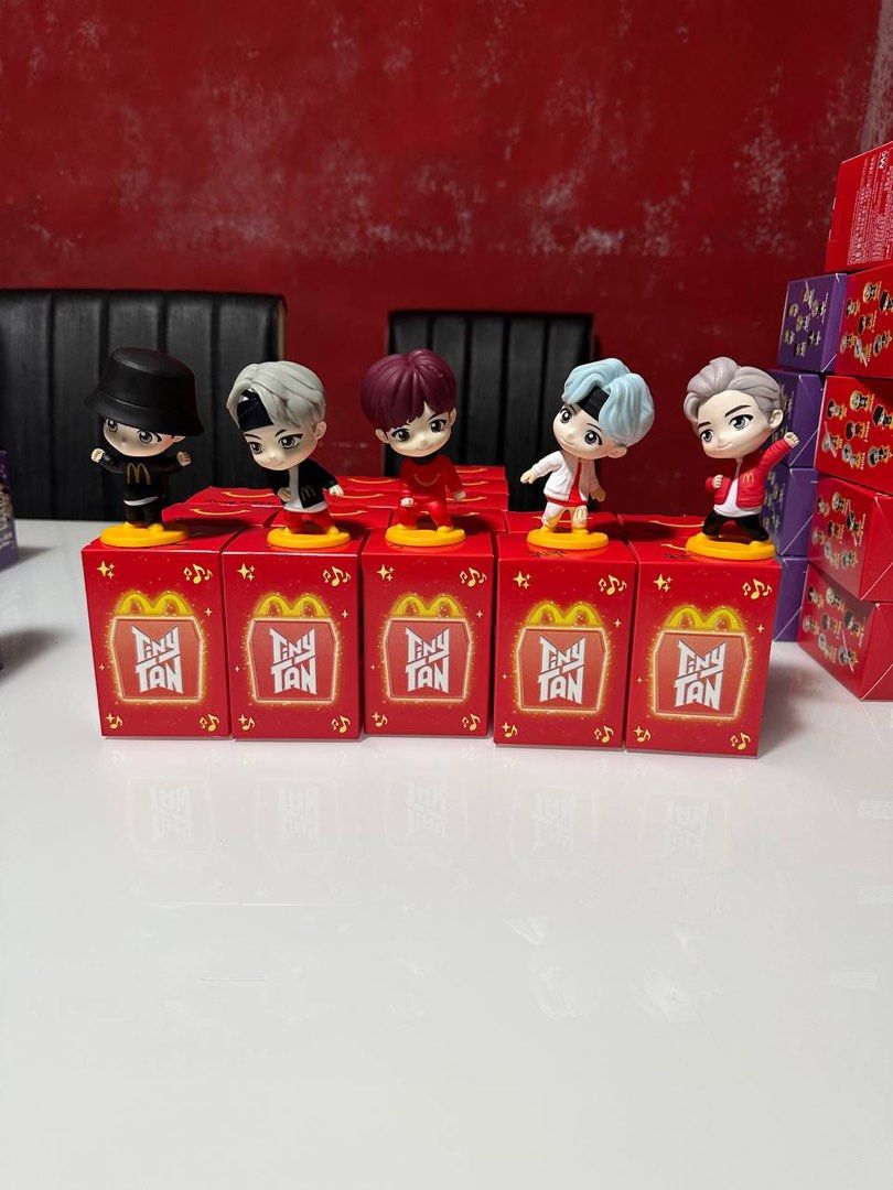 McDonald's Tiny Tan Figures, Hobbies & Toys, Toys & Games on Carousell