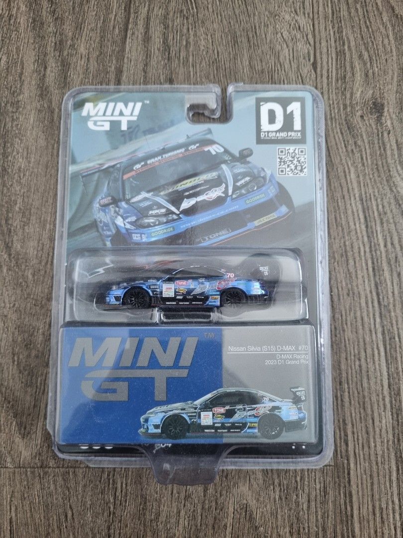 Mini GT Nissan Silvia S15 D-MAX, Hobbies & Toys, Toys & Games on Carousell
