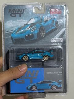 MINI GT 1/64 #889 PORSCHE 911 GT3 R #77 AO RACING 2024 IMSA DAYTONA ...