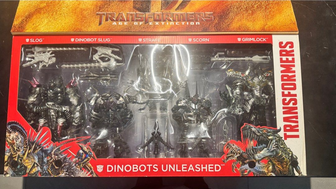 MISB AOE4 Dinobots RARE, Hobbies & Toys, Toys & Games on Carousell