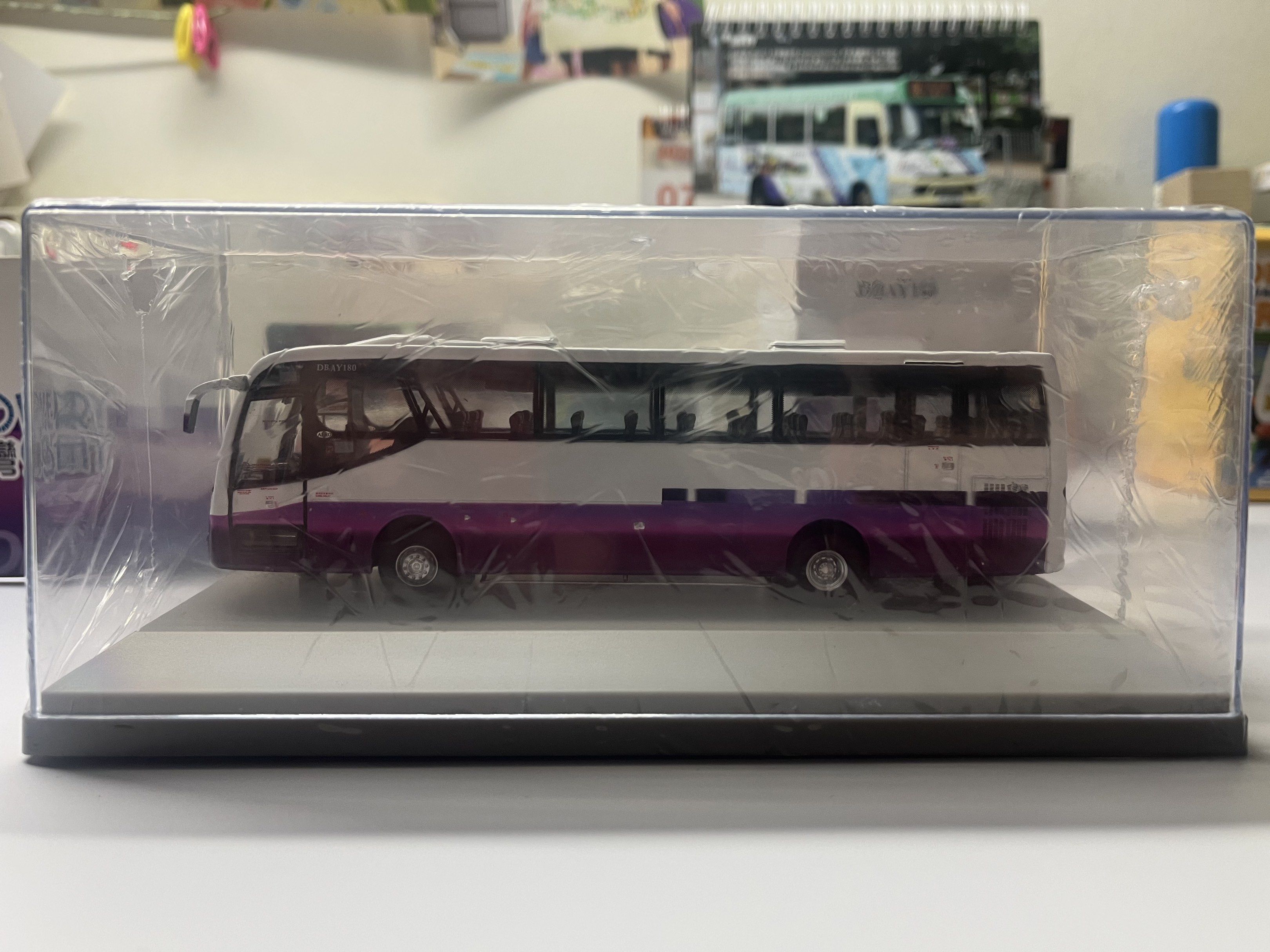 MODEL 1 Discovery Bay Volvo B7R 1:76 Diecast Bus Model, Hobbies & Toys ...