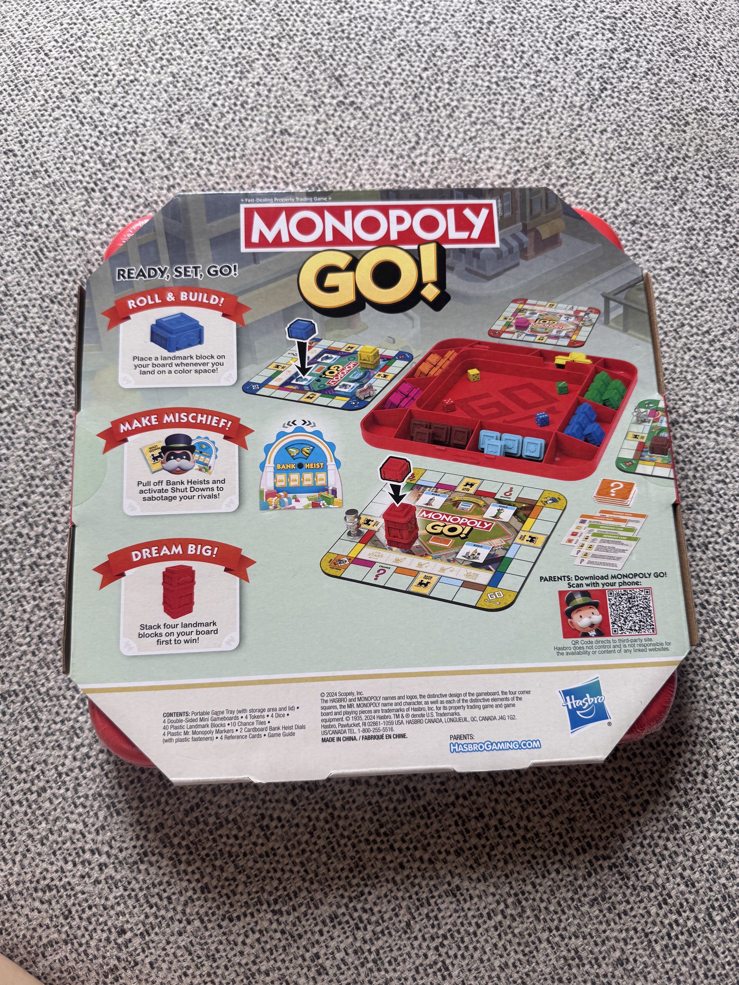 monopoly go board game, Hobbies & Toys, Toys & Games on Carousell