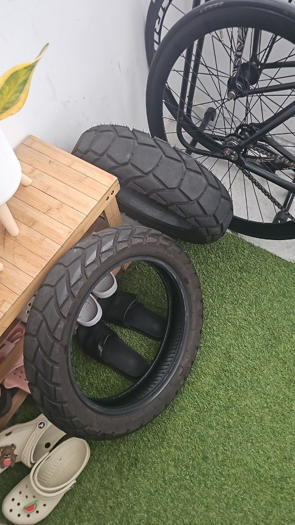 Motorcycle Tires - Used Original Adv 160 front and rear tyre ...