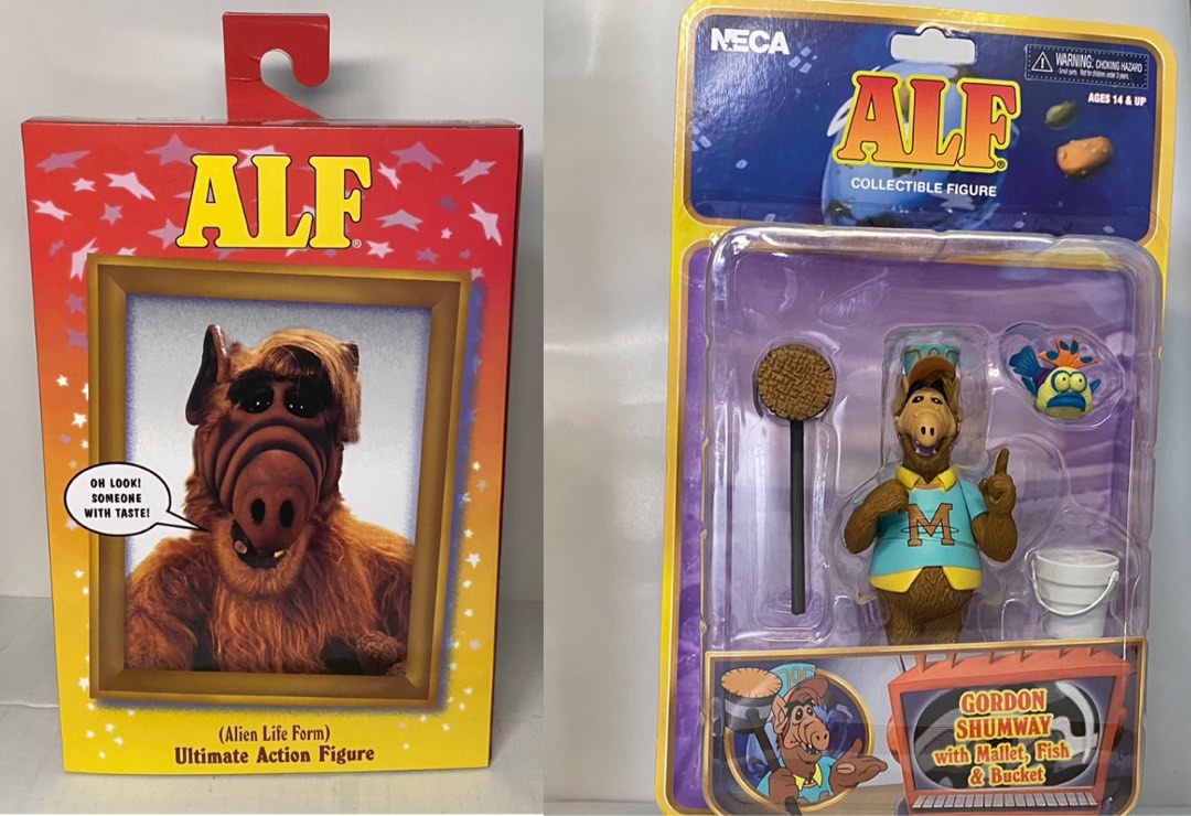 NECA Toony Classics Alf Gordon Shumway with Mallet ($40) ⭐️ NECA ALF ...