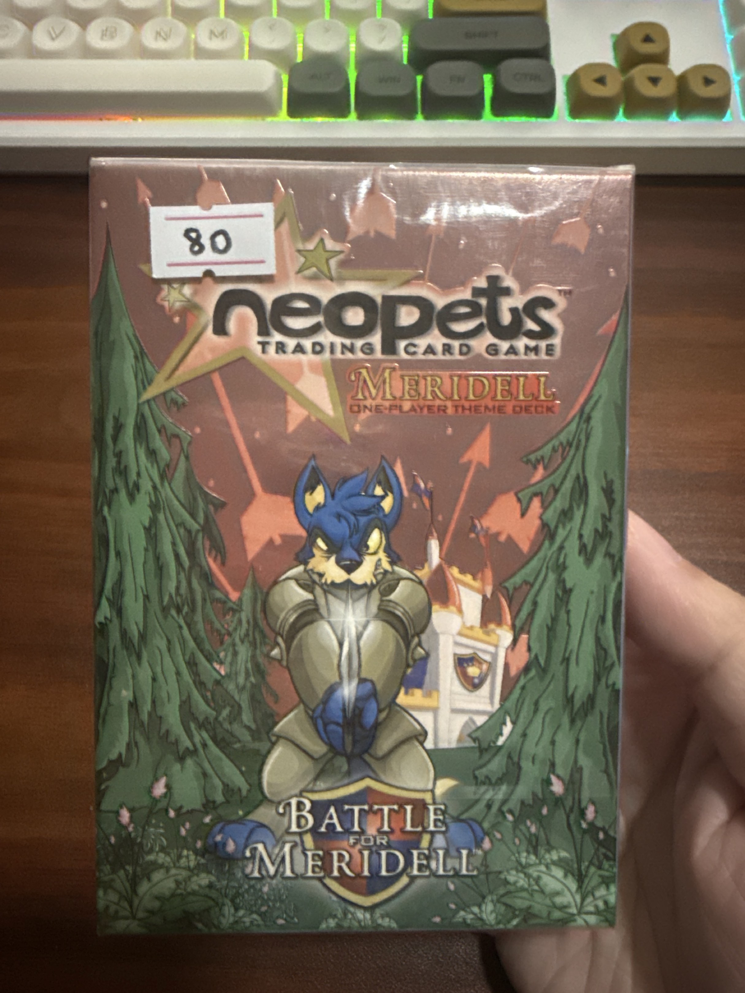 Neopets meridell theme deck card, Hobbies & Toys, Toys & Games on Carousell