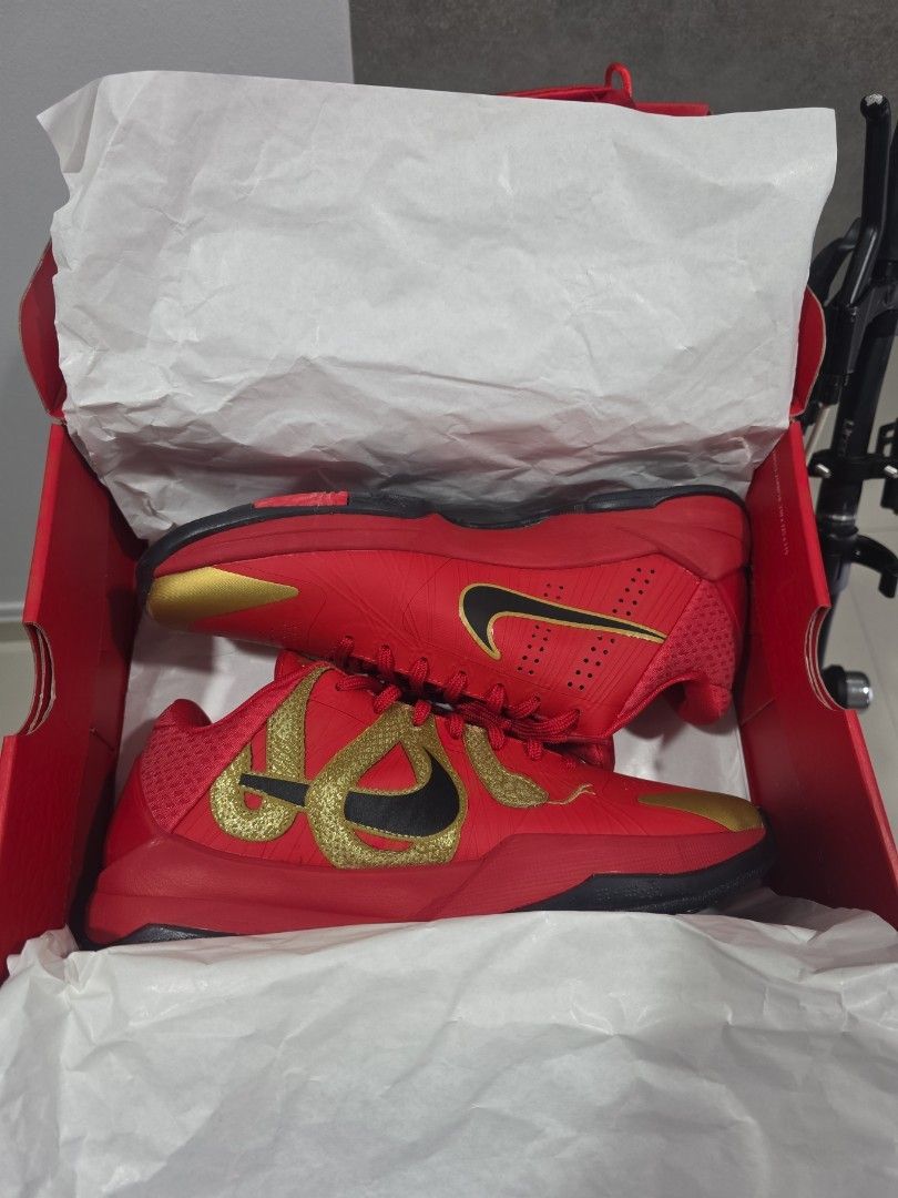 NIKE - Kobe 5 Protro “Year of the Mamba University Red” (US 9.5 & 11 ...