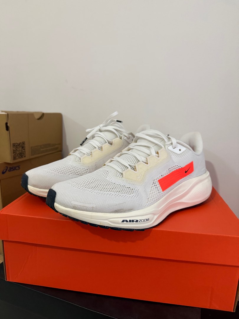 Nike Air Zoom Pegasus 41 Running Shoes - White, Men's Fashion, Footwear ...