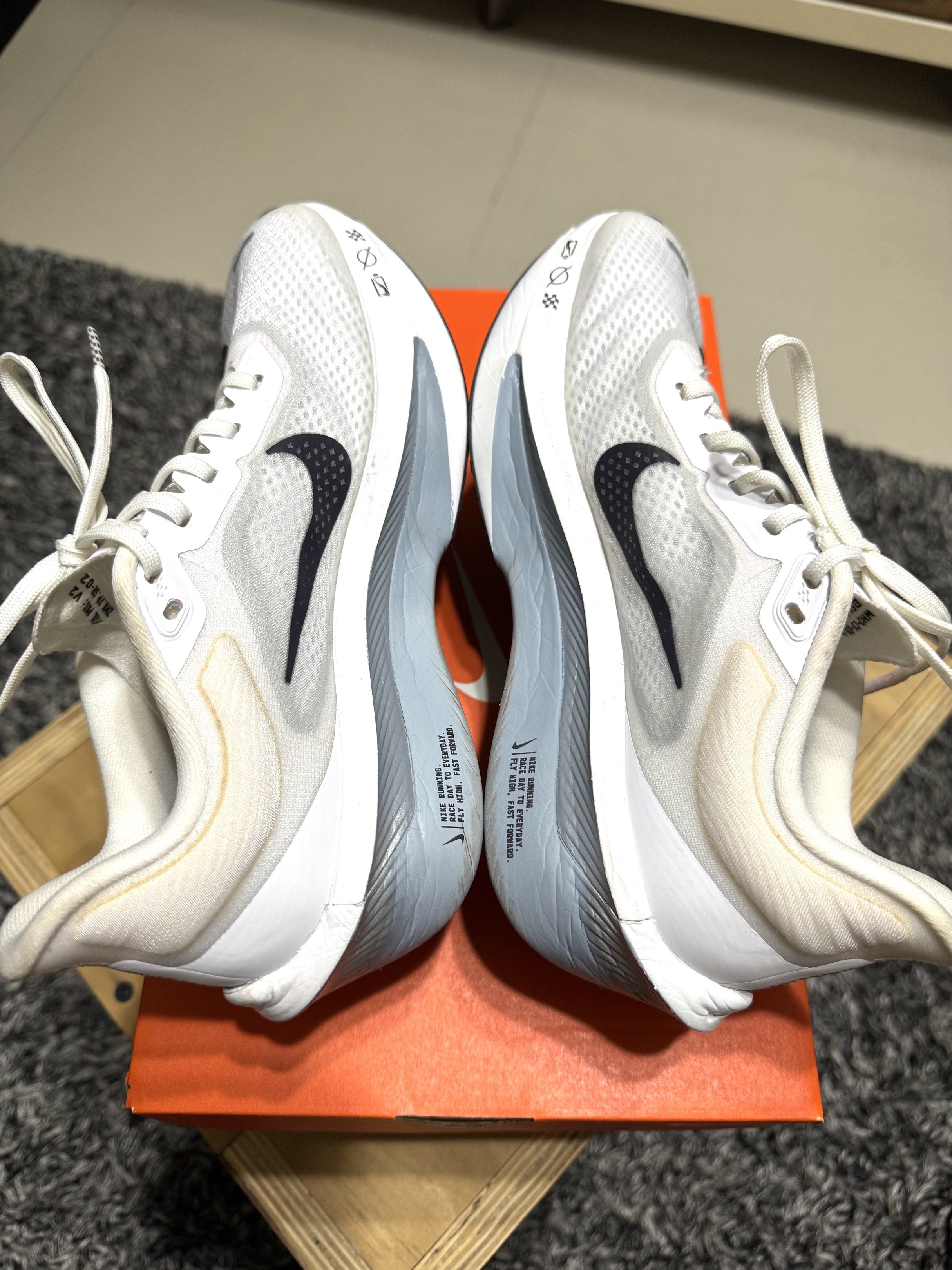 Nike Zoom Fly 6 Running Shoes - White, Women's Fashion, Footwear ...