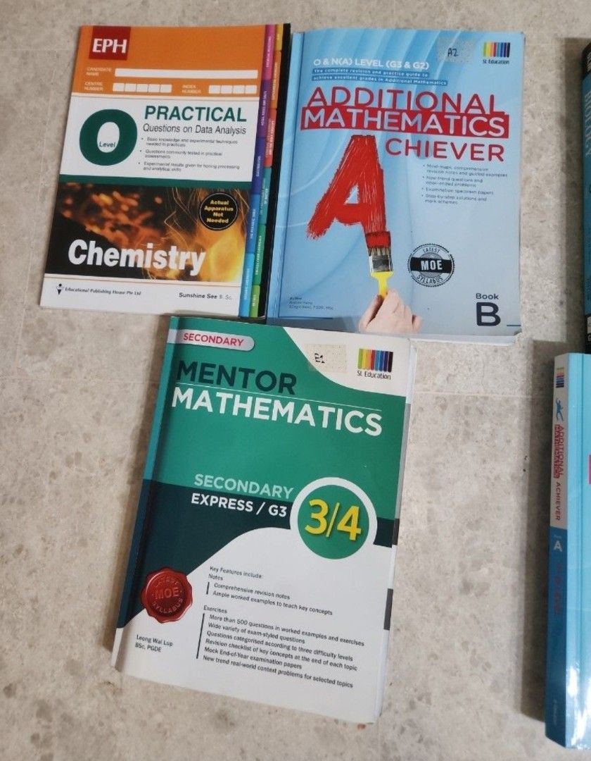 O Level Secondary School Textbooks, Hobbies & Toys, Books & Magazines ...