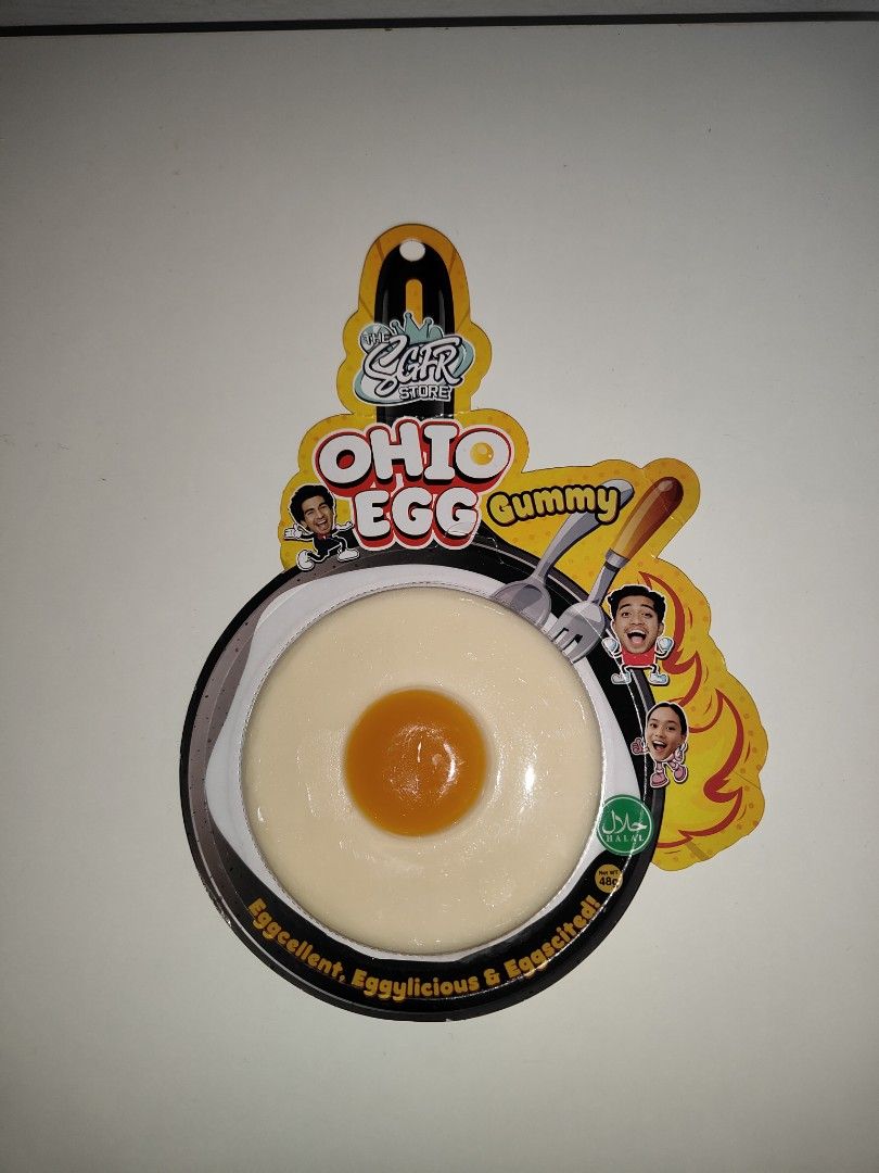 Ohio Egg Gummy Candy - Halal, Food & Drinks, Other Food & Drinks on ...