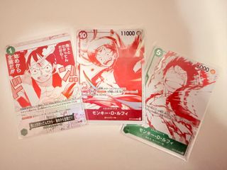 One Piece Card Game - Monkey D. Luffy, Hobbies & Toys, Toys & Games on ...
