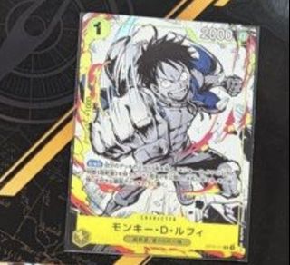 One Piece Card Game - Monkey D. Luffy Leader Card, Hobbies & Toys, Toys ...