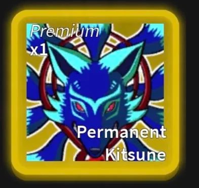 Permanent kitsune blox fruits acc, Video Gaming, Gaming Accessories, In ...