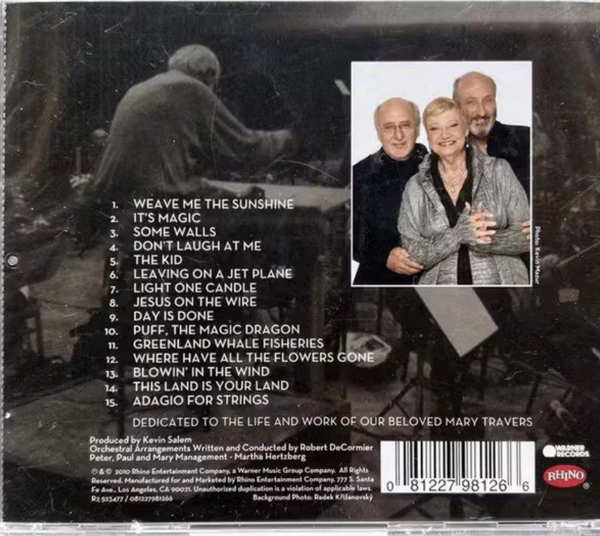 Peter, Paul and Mary With Symphony Orchestra: The Prague Sessions ...