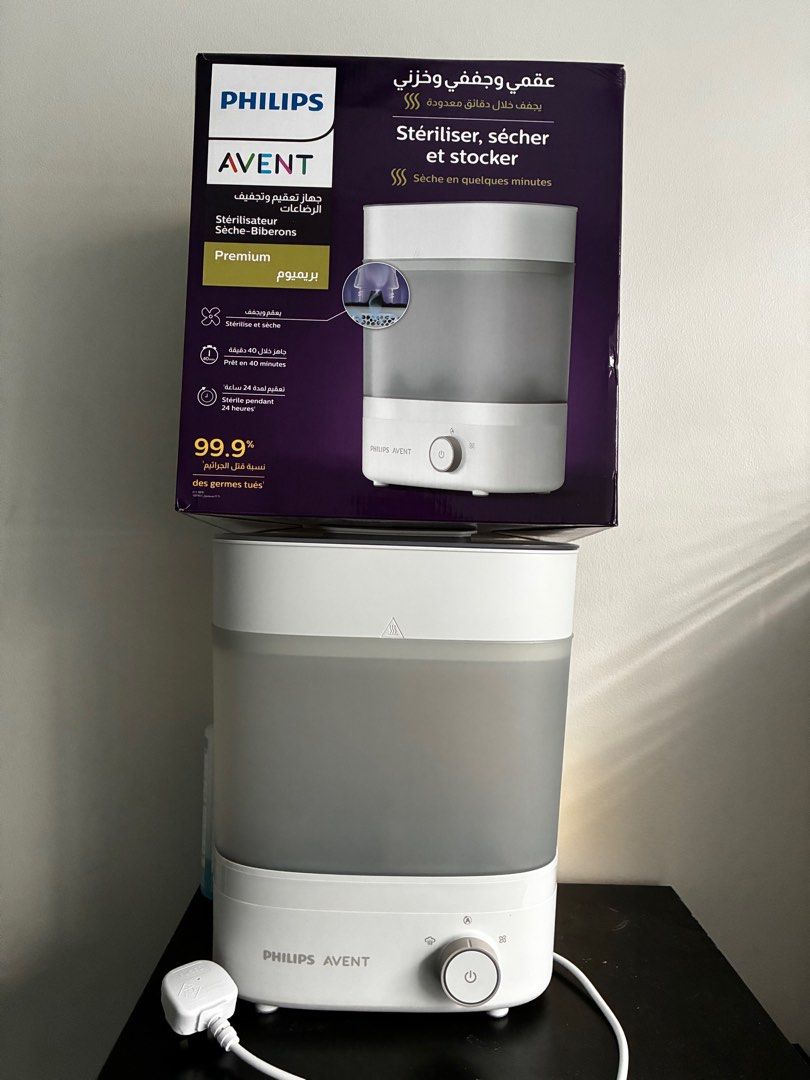 Philips Avent Premium Electric Sterilizer, Babies & Kids, Nursing ...