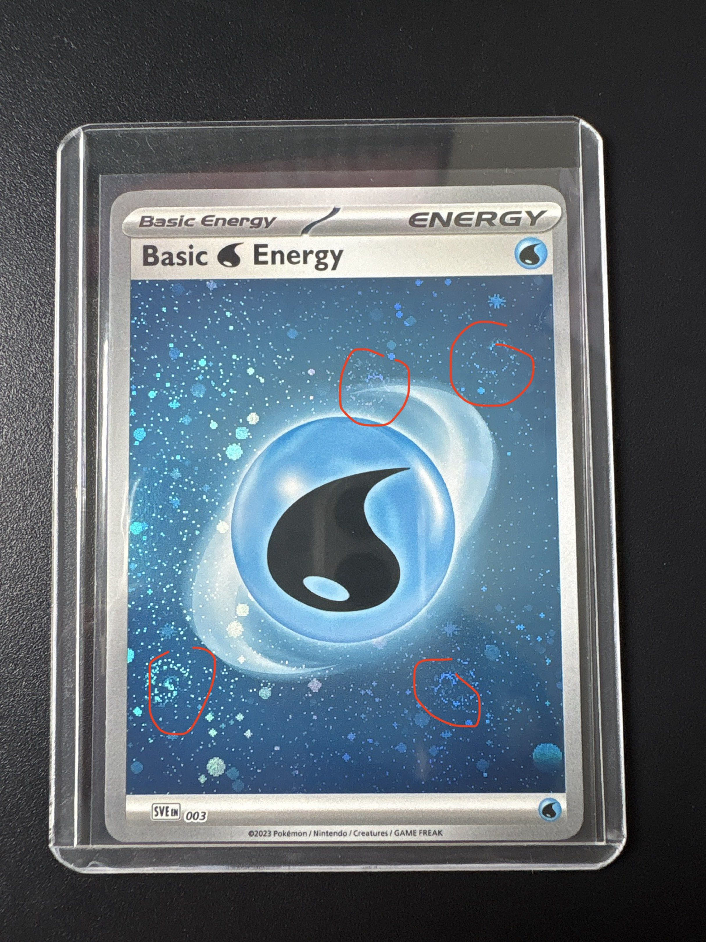 Pokemon 151 Water Energy with 4 Swirl, Hobbies & Toys, Toys & Games on ...