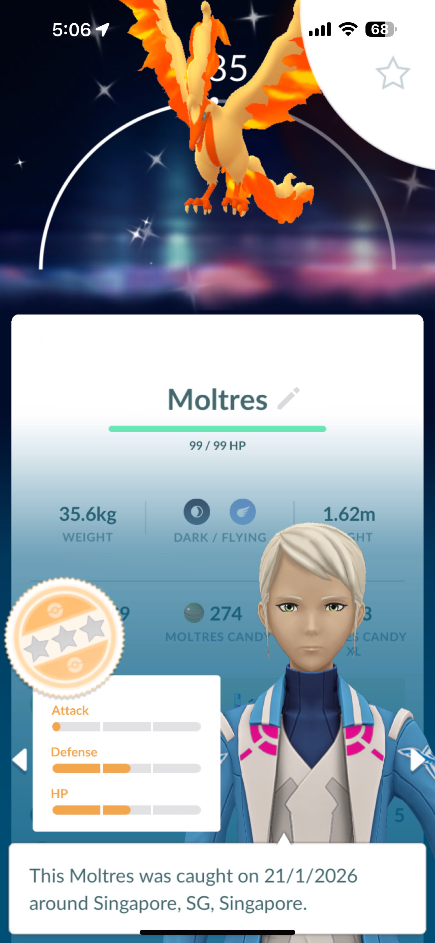 pokemon go galarian bird moltress, Video Gaming, Gaming Accessories, In ...