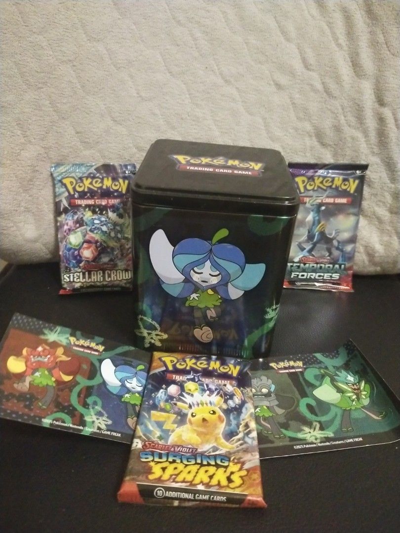 Pokemon TCG Booster Packs - Temporal Forces, Surging Sparks, Stellar ...