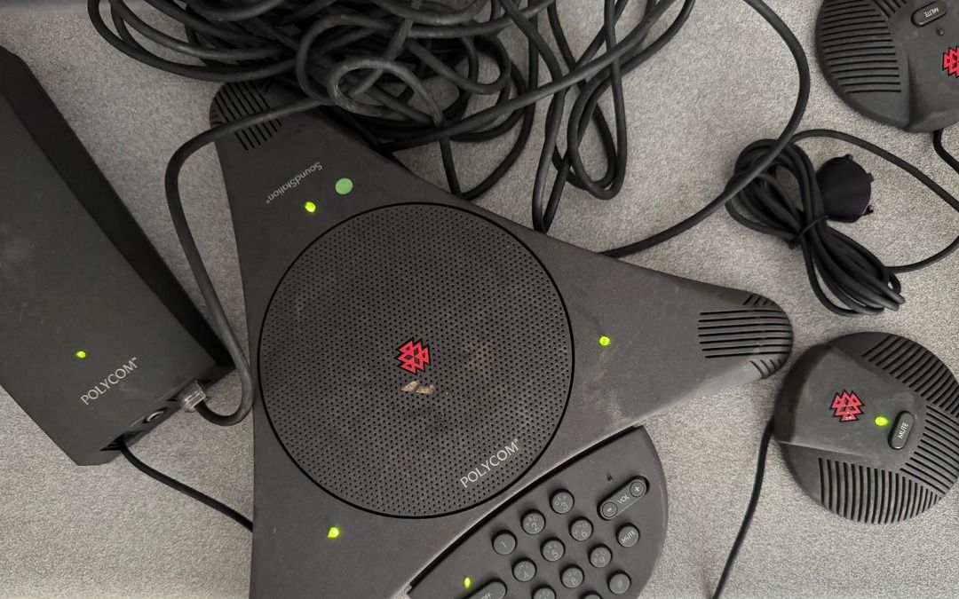 Polycom Soundstation - Teleconferencing System, Computers & Tech, Parts ...
