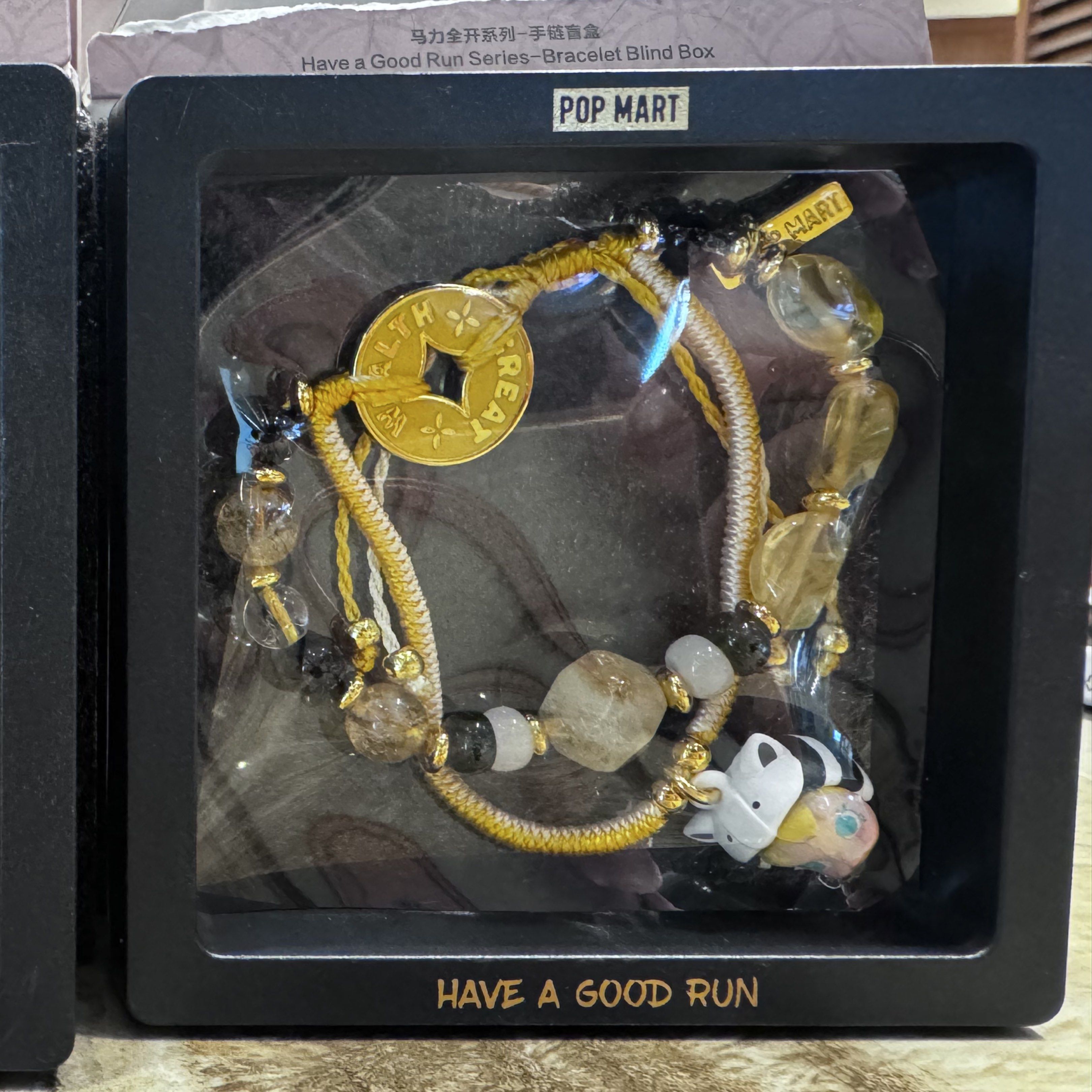 POP MART Have a Good Run Series Bracelet - Great Wealth, Women's ...