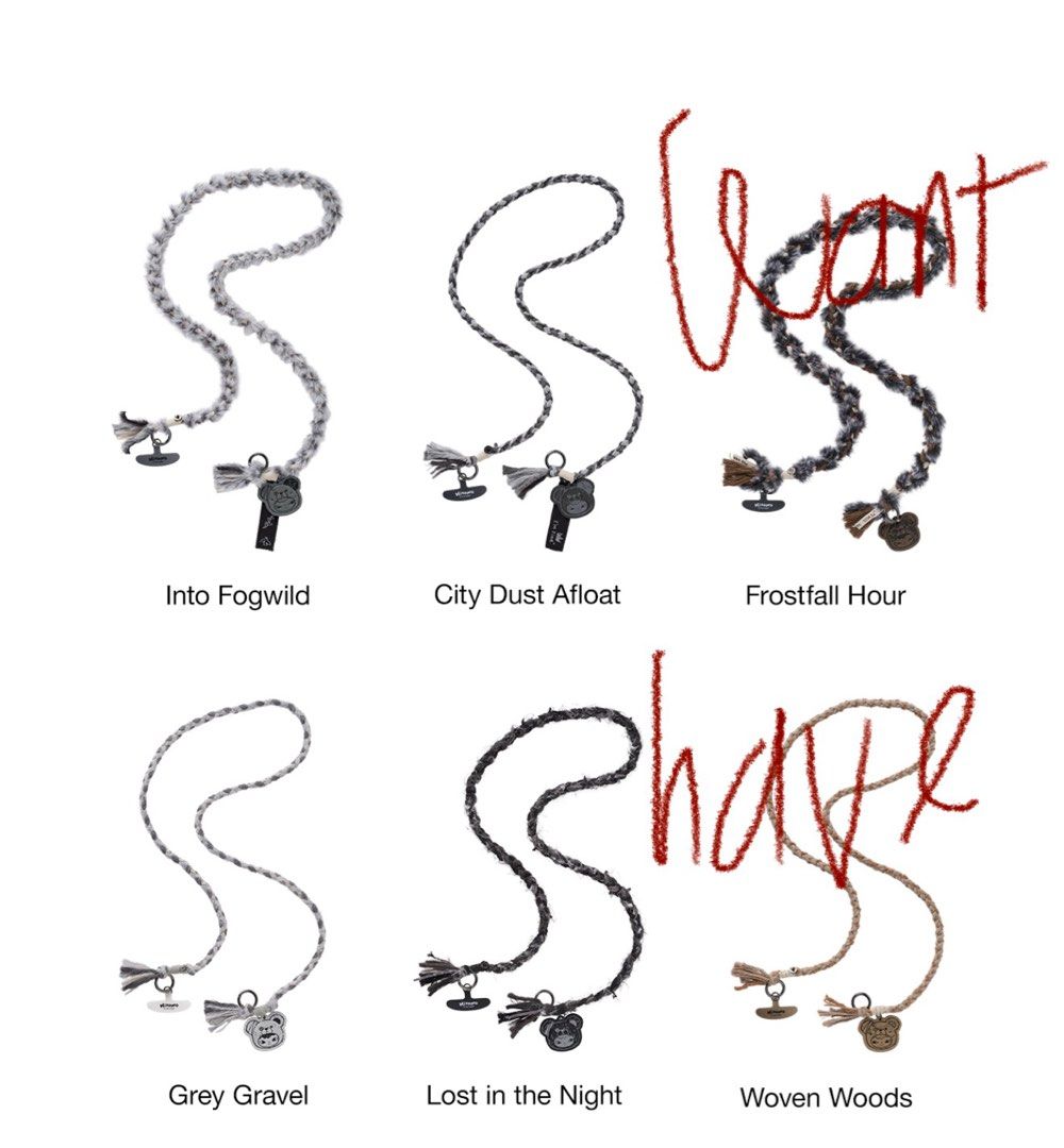 Pop Mart Hirono Road Journal Series Phone Lanyard Blind Box, Hobbies ...