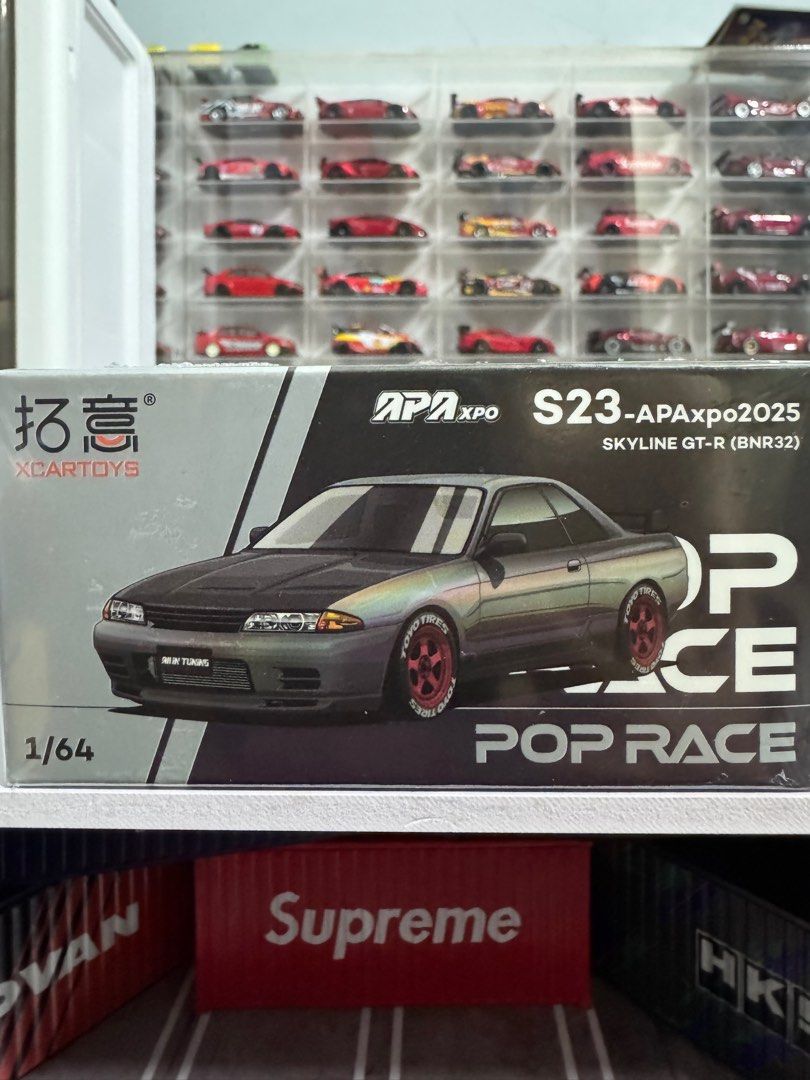 POP RACE X XCARTOYS SKYLINE GTR R32 APAXPO #S23, Hobbies & Toys, Toys ...