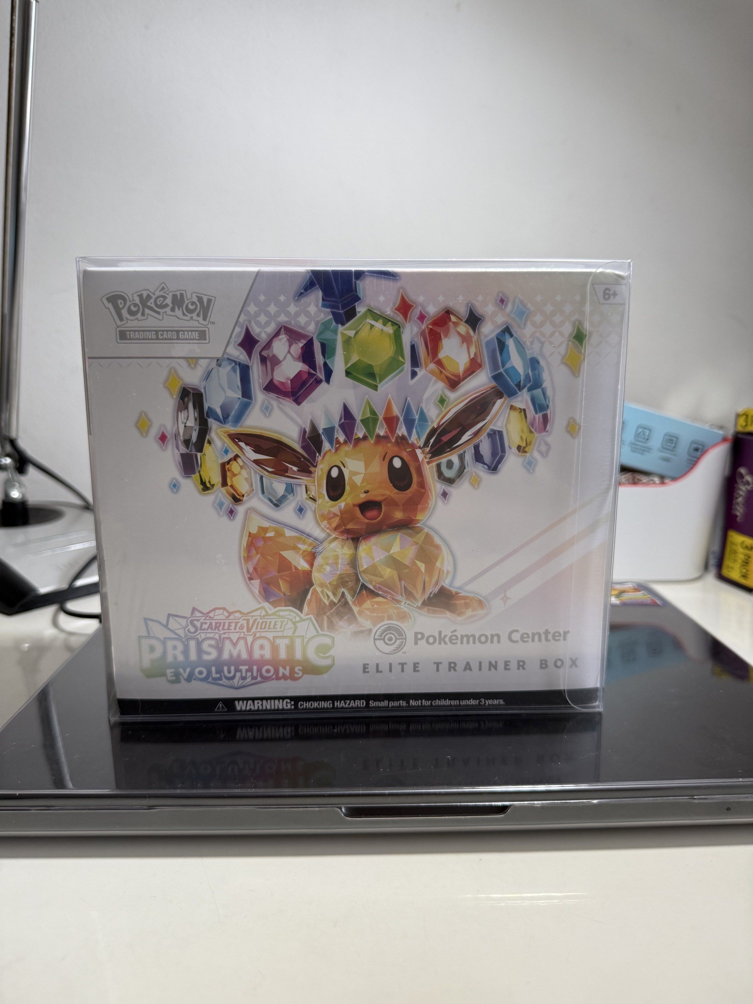 Prismatic Evolutions PC ETB (Shrinked), Hobbies & Toys, Toys & Games on ...