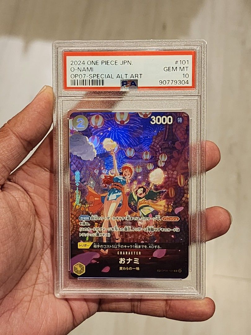 PSA 10 One Piece Onami Sp OP06-101, Hobbies & Toys, Toys & Games on ...