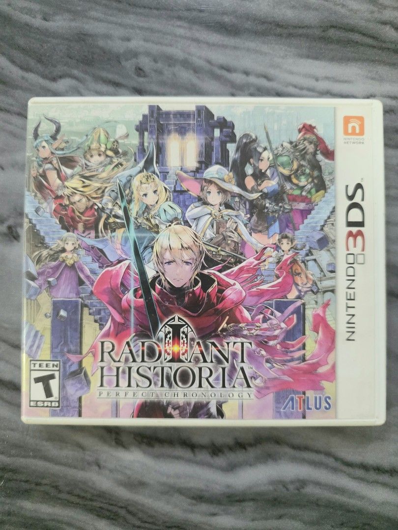 Radiant Historia Perfect Chronology for Nintendo 3DS, Video Gaming ...