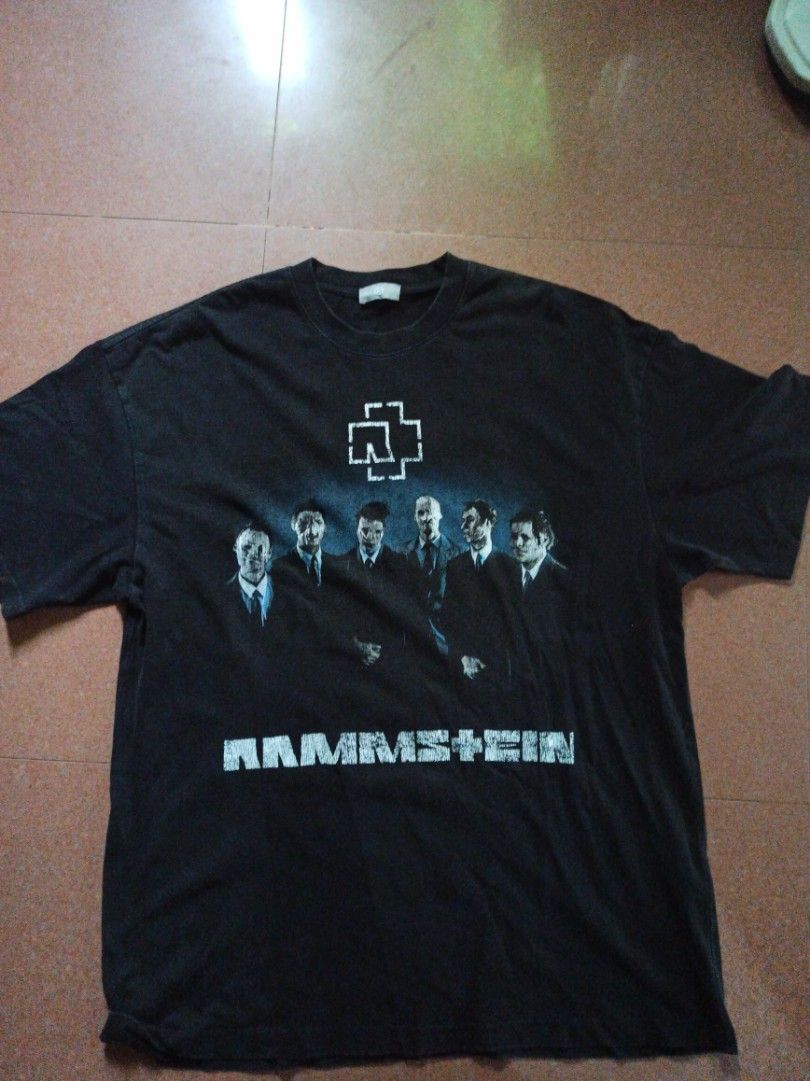 Rammstein Band T-Shirt, Men's Fashion, Tops & Sets, Tshirts & Polo ...