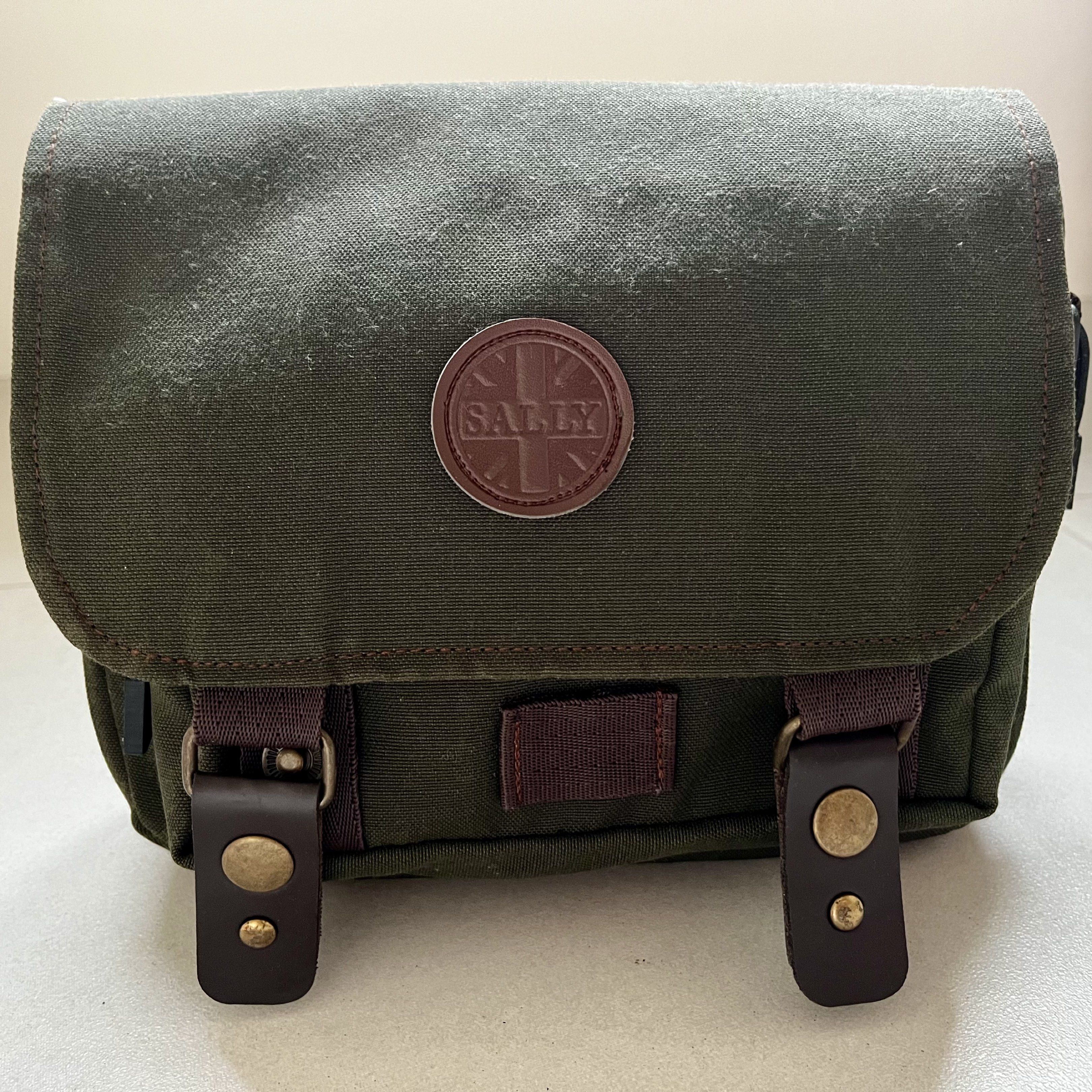Sally Front Carrier Bag - Olive Green, Sports Equipment, Bicycles ...