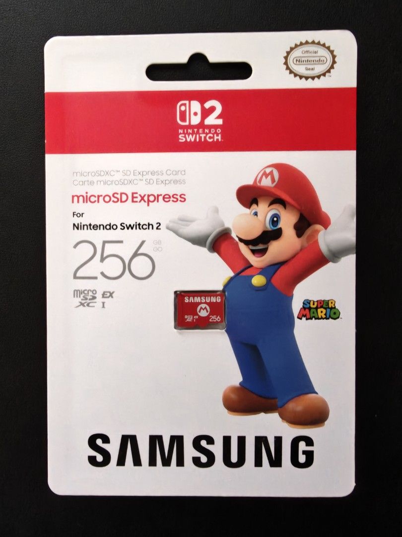 Samsung Micro SD express 256Gb for Switch 2, Mobile Phones & Gadgets ...