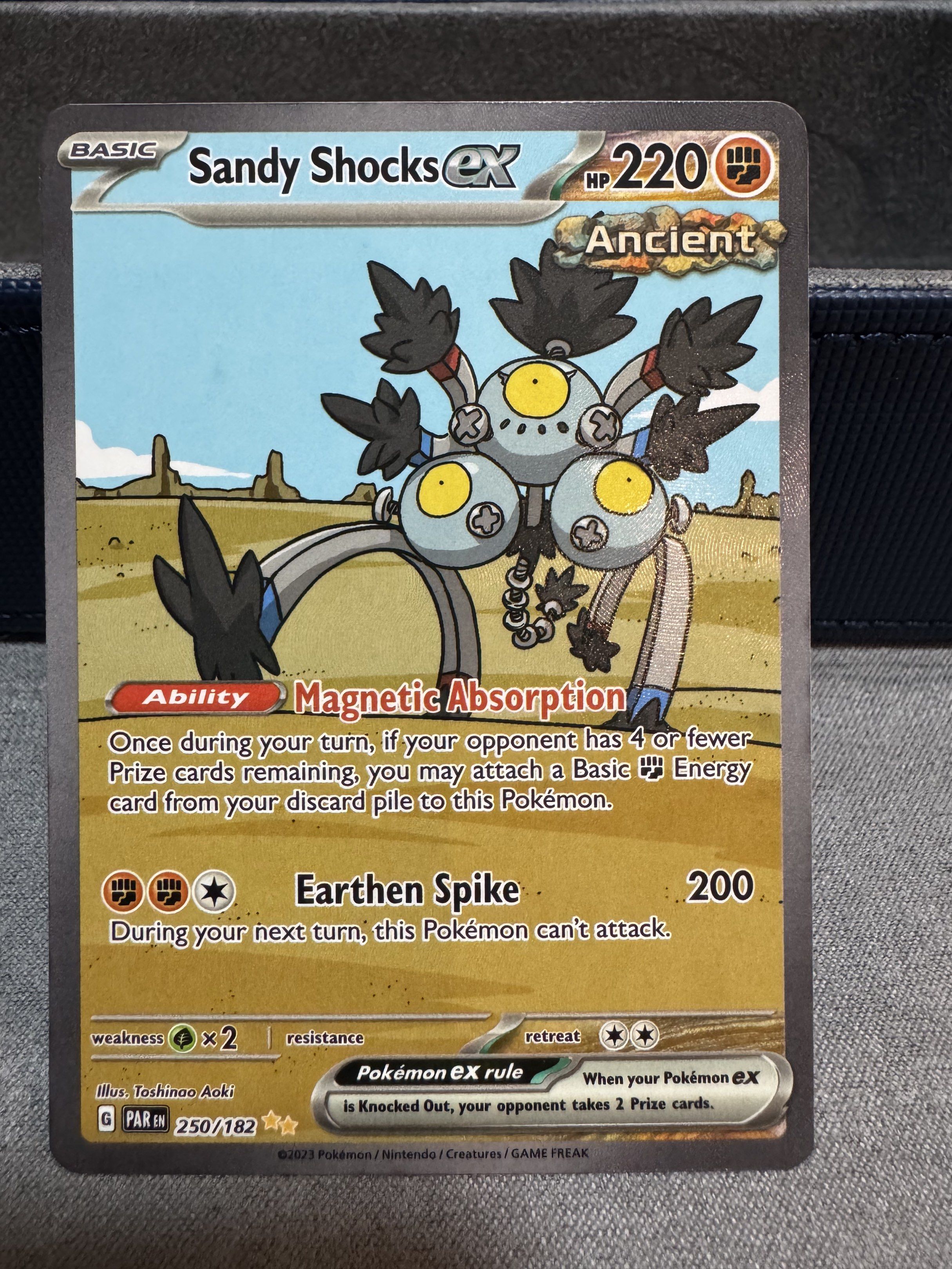 Sandy Shocks ex Pokemon Card 250 paradox rift no sir shine, Hobbies ...