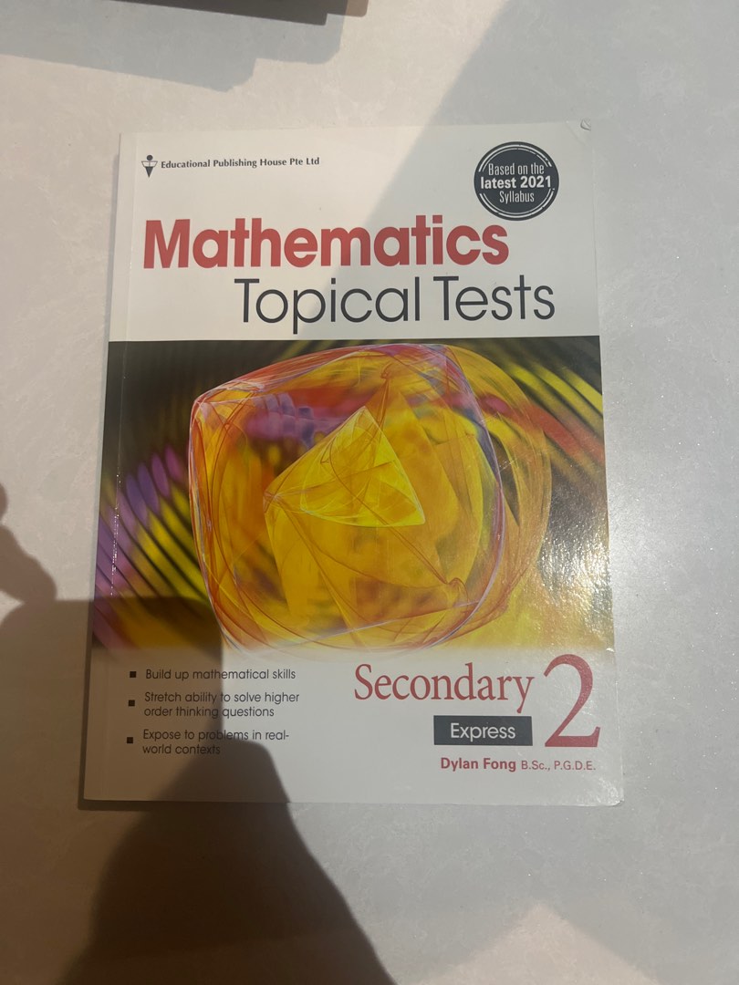 Secondary 2 Mathematics Topical Tests, Hobbies & Toys, Books ...