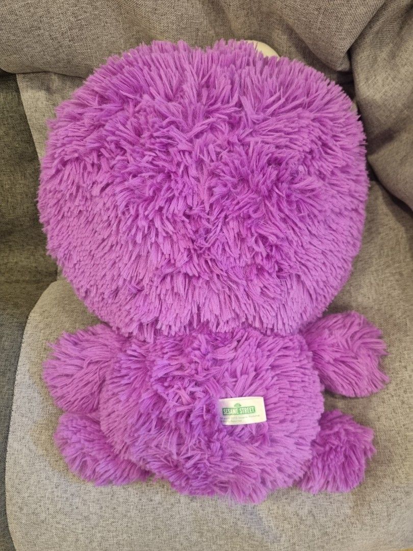 Sesame Street Elmo Purple Plush Toy, Hobbies & Toys, Toys & Games on ...